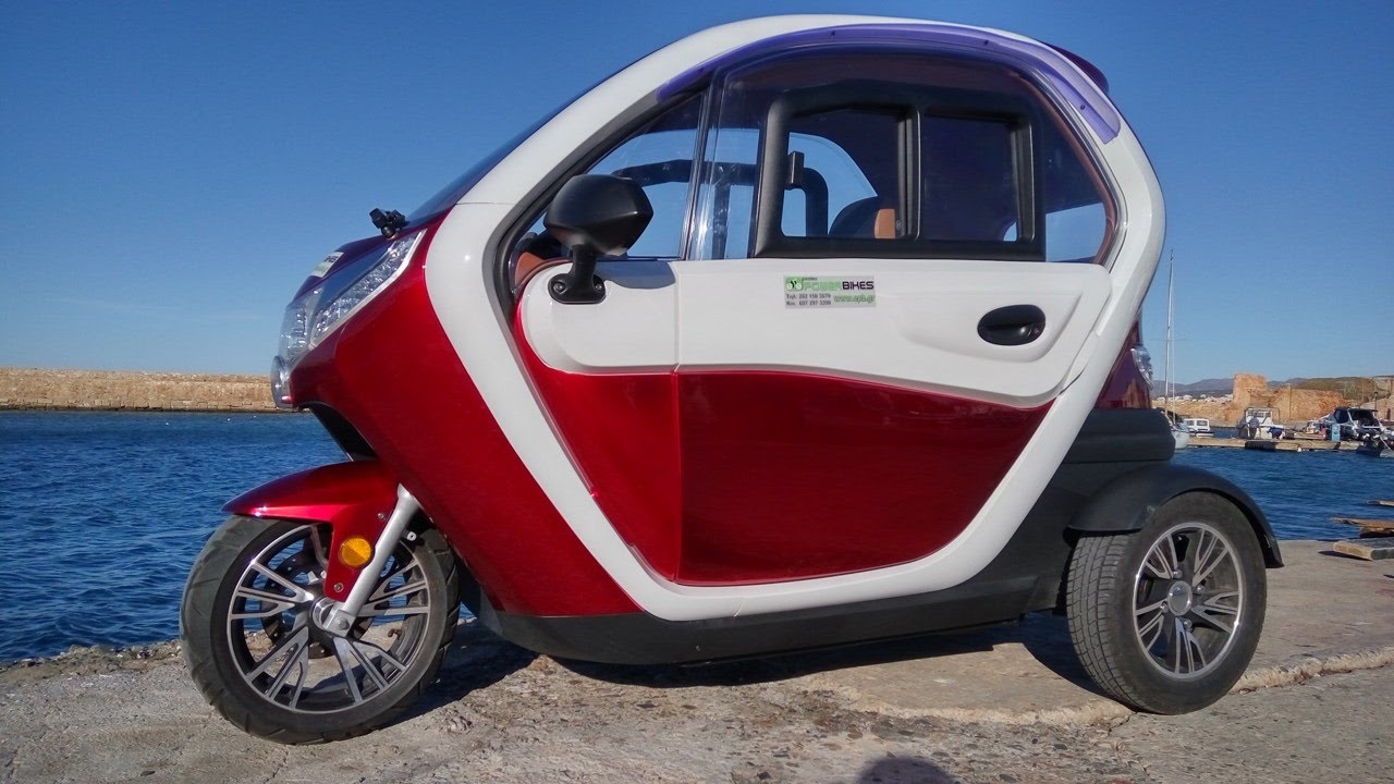 Ηλεκτρικό Τρίκυκλο Αυτοκίνητο SMARTIV | Electric Power Bikes