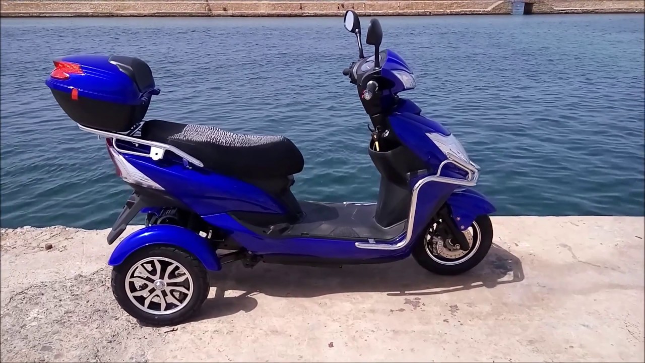 Ηλεκτρικό Τρίκυκλο Σκούτερ THORAX | Electric Power Bikes